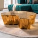 Handmade Gold Coffee Table - Etsy