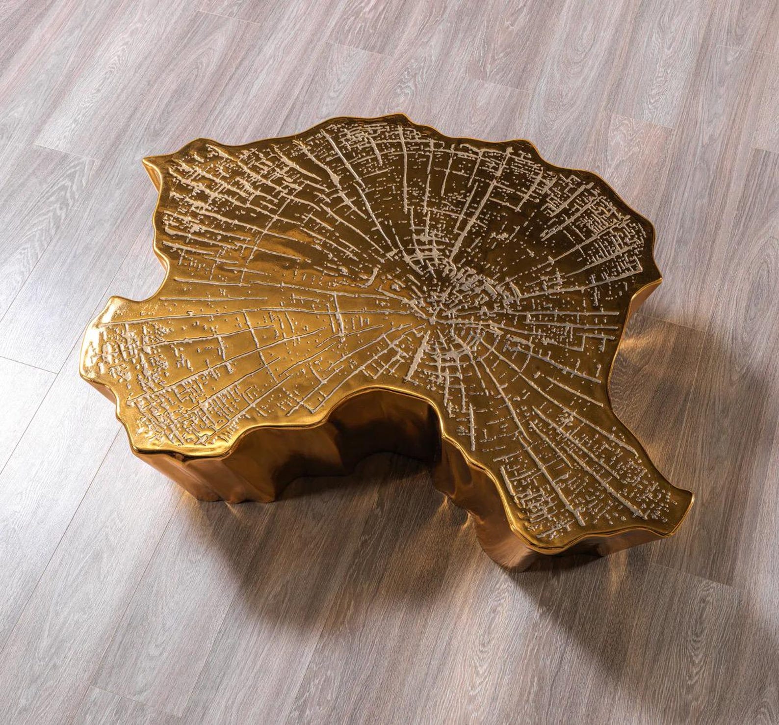 Handmade Gold Coffee Table - Etsy