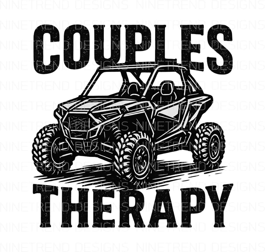 Couples Therapy RZR Polaris PNG Sublimation | Funny off Road Shirt, UTV ...