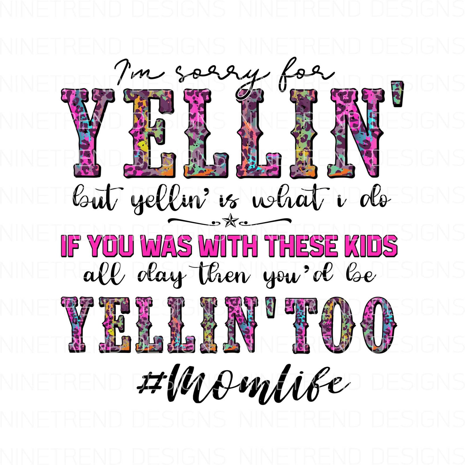 I'm Sorry for Yellin Leopard PNG Yelling Lover - Etsy