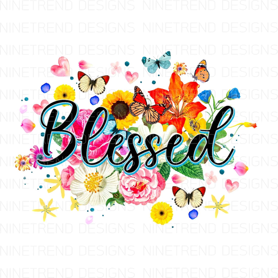 Blessed Flower Png, Sunflower PNG, Western, Flower Design, Blessed ...
