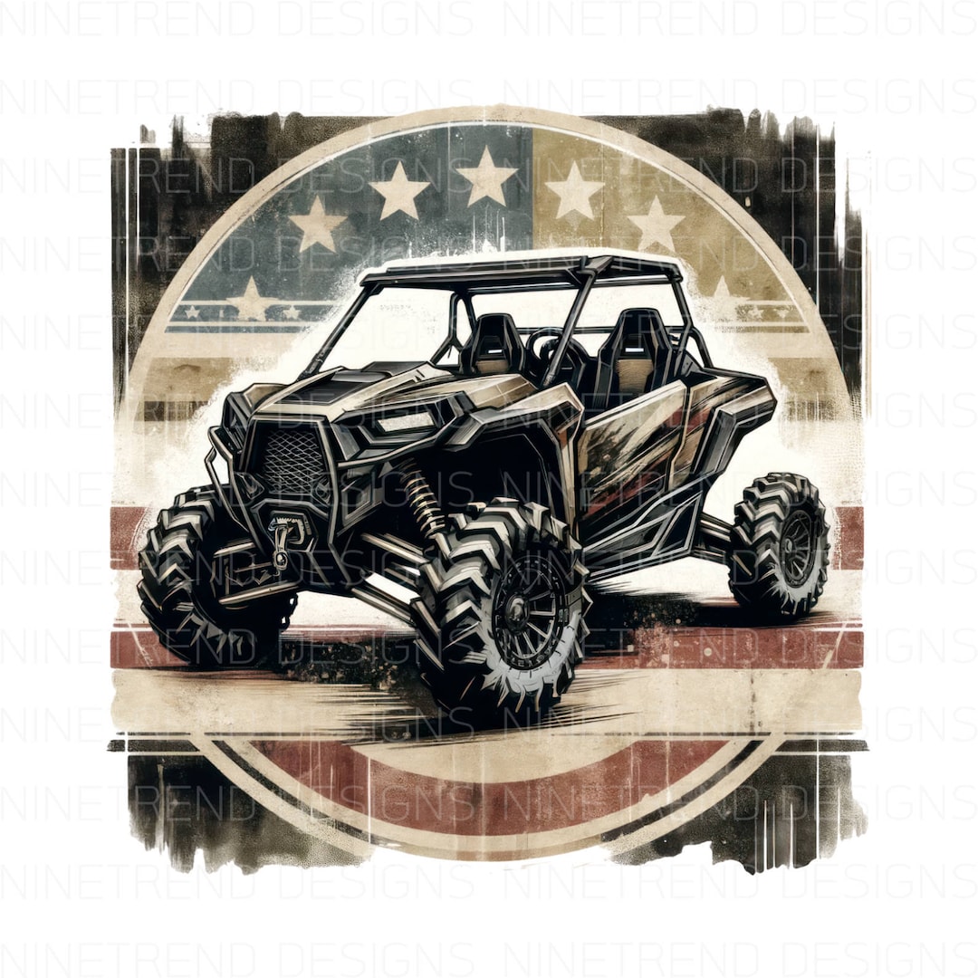 UTV Watercolor Clipart: RZR Sublimation Design (PNG Digital Download ...