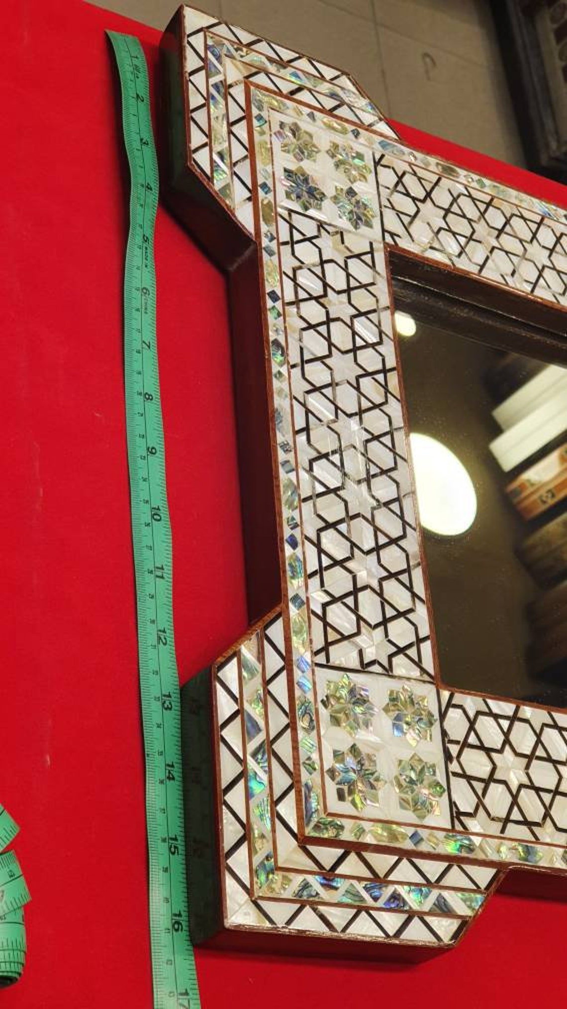Handmade Mirror ,turkish Art Wood,mother of Pearl ,wooden ,inlaid - Etsy