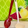 Ultratemp Kitchen Utensils- Red Slotted Spoon 2115 & White Ladle 2109 ...