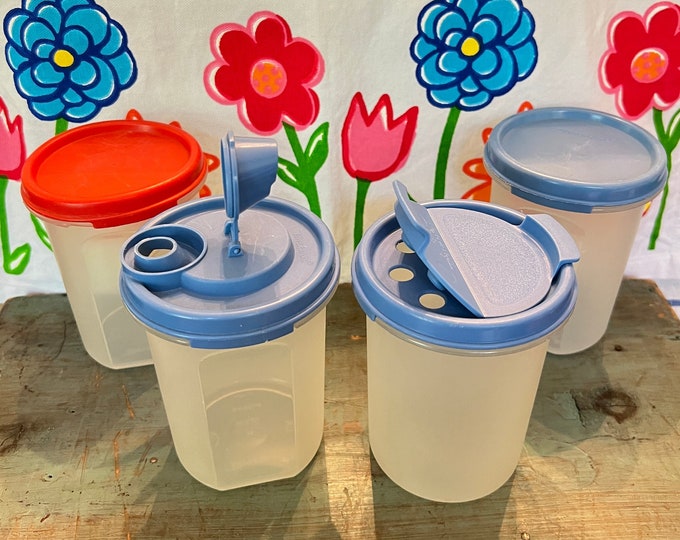 Tupperware Modular Mates • Vintage Small Containers Assorted • Parmesan ...
