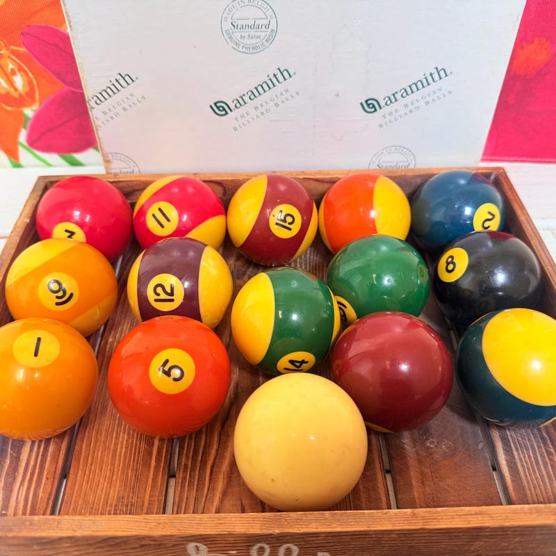 Aramith Billiard Balls - Etsy