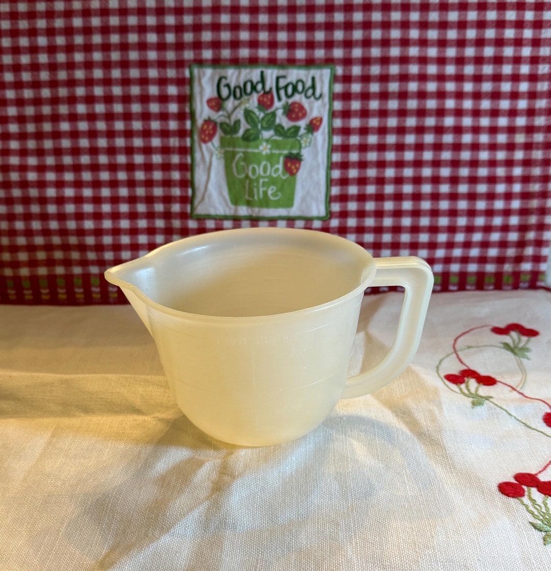 Vintage 60s Lustro Ware 2 C Measuring Pitcher W Handle & Spout • One ...
