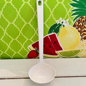 Ultratemp Kitchen Utensils- Red Slotted Spoon 2115 & White Ladle 2109 ...