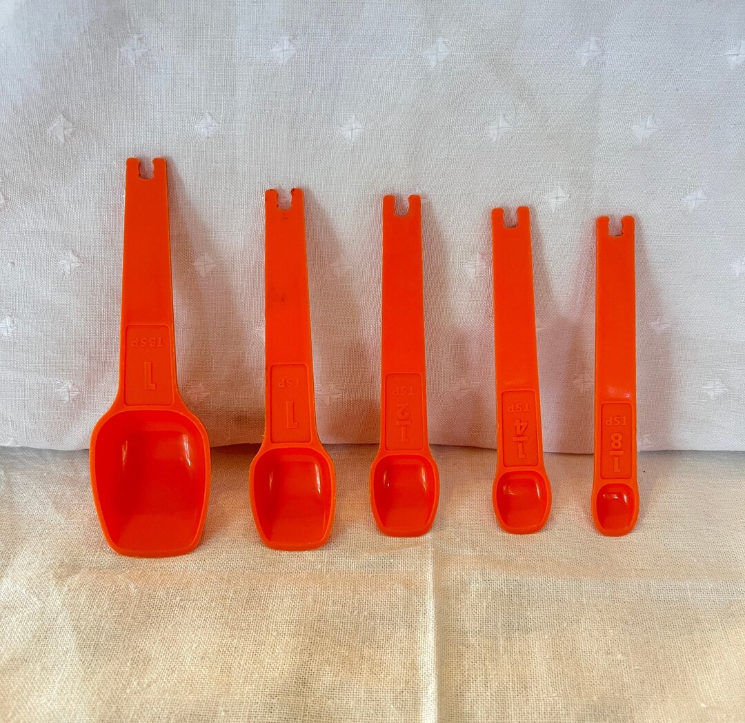 Vintage Tupperware Measuring Spoons Replacements MCM Sold Individually ...