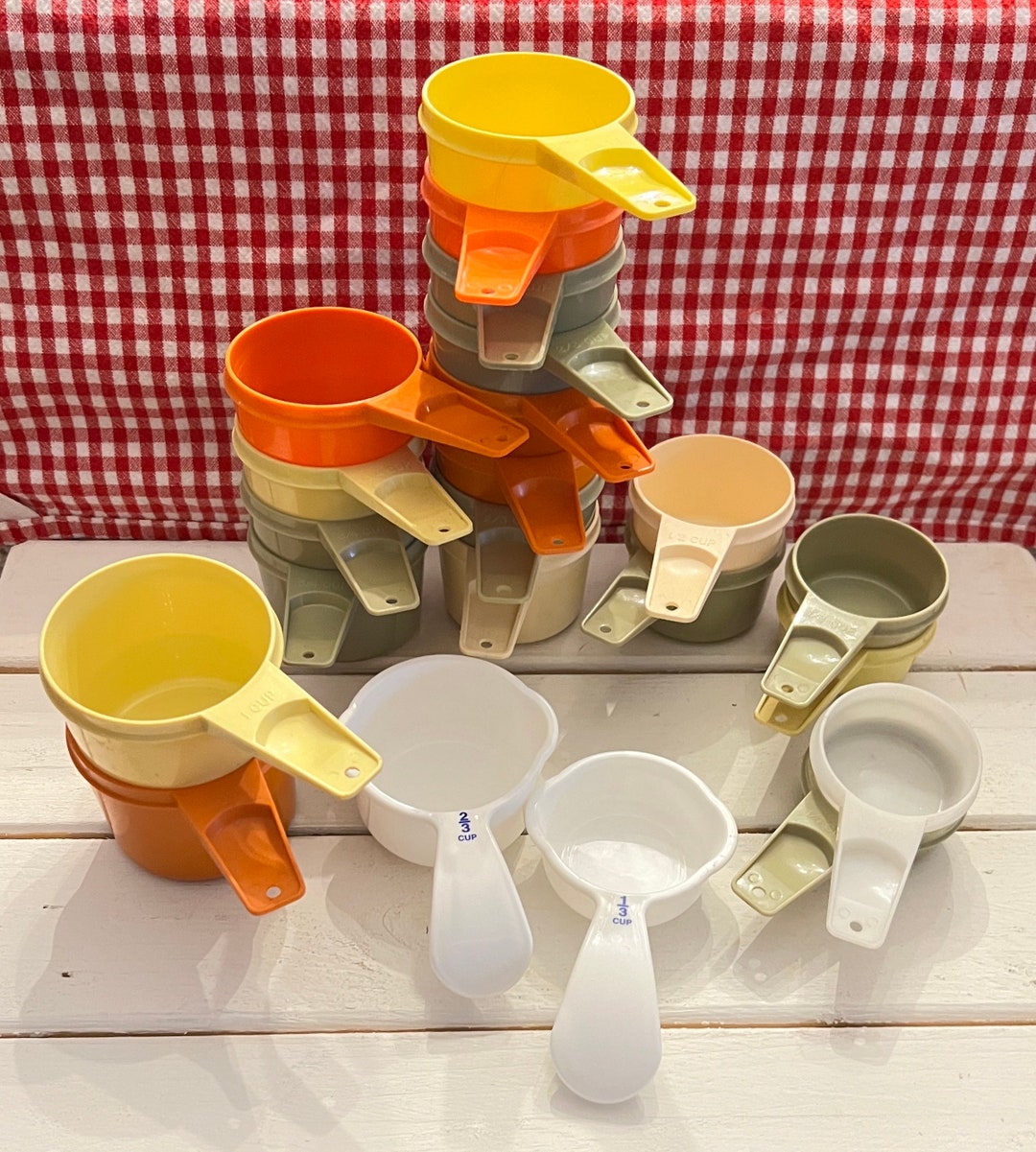Vintage Tupperware Measuring Cups Replacements • Updated! Various Sizes ...