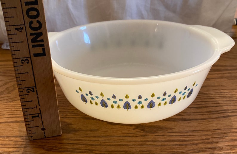 Vintage Fire King Stetson Marquest Swiss Alpine Round | Etsy