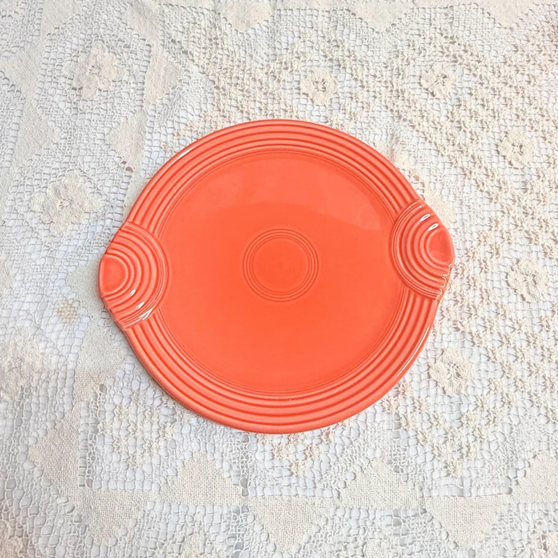 Fiesta Cake Plate - Etsy