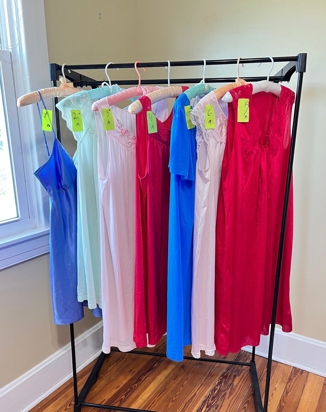 60s to 90s Nylon Nightgowns Sz Large/med. • Vintage Nighties - Your ...