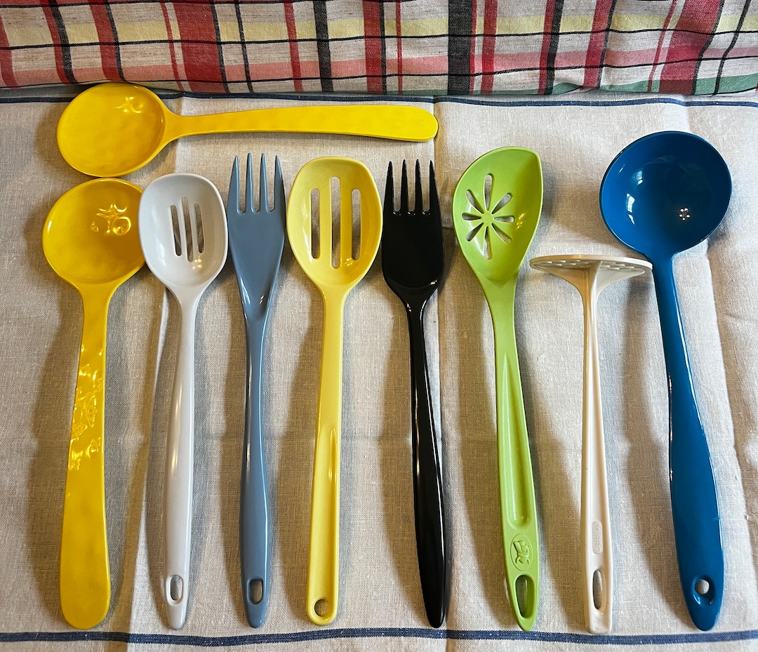 Vintage Melamine Kitchen Utensils, Assorted Styles, Brands, & Colors ...