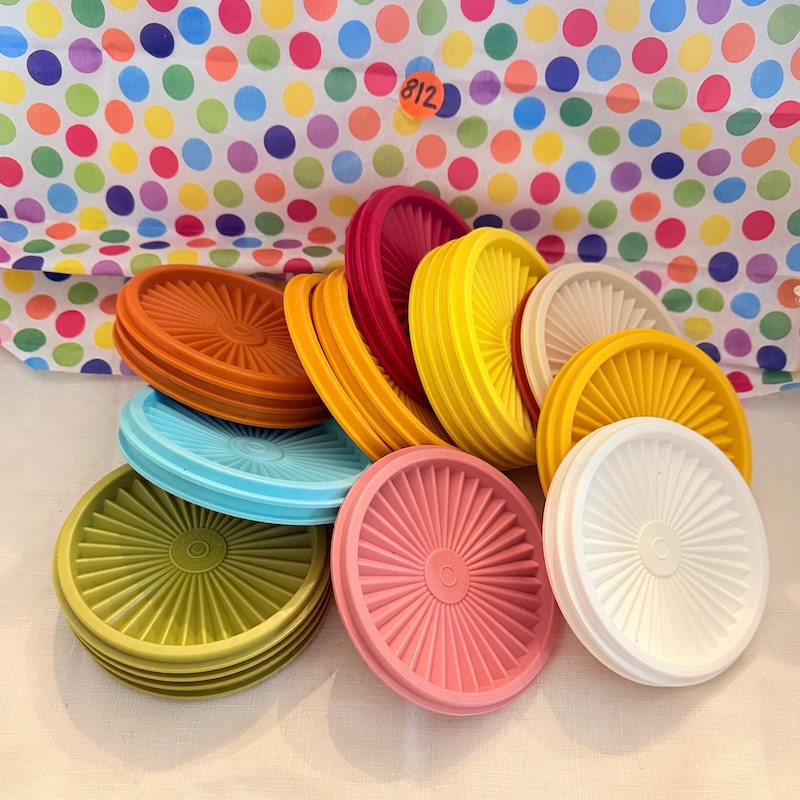Starburst Tupperware Lid - Etsy