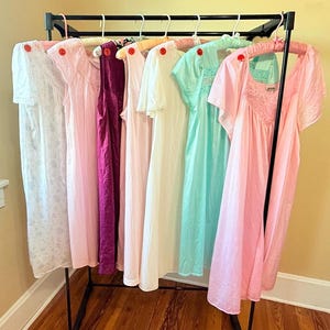 60s to 90s Nylon Nightgowns Multi Sizes. • Pick a Vintage Nightie - Etsy