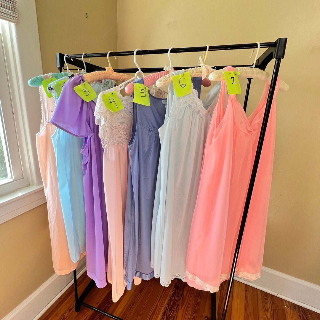 50s to 90s Nightgowns Sz Med Large 1X Vintage Assortment of Nighties ...