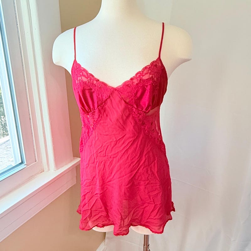 Red Nightie - Etsy