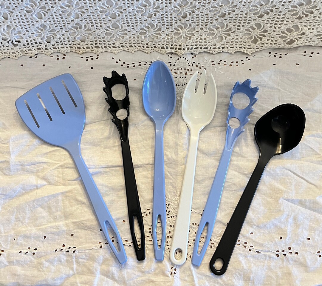 Vintage Assortment Nylon Plastic Kitchen Utensils by Tailor Made . Your ...