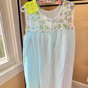 50s to 90s Nightgowns Sz Med Large 1X Vintage Assortment of Nighties ...