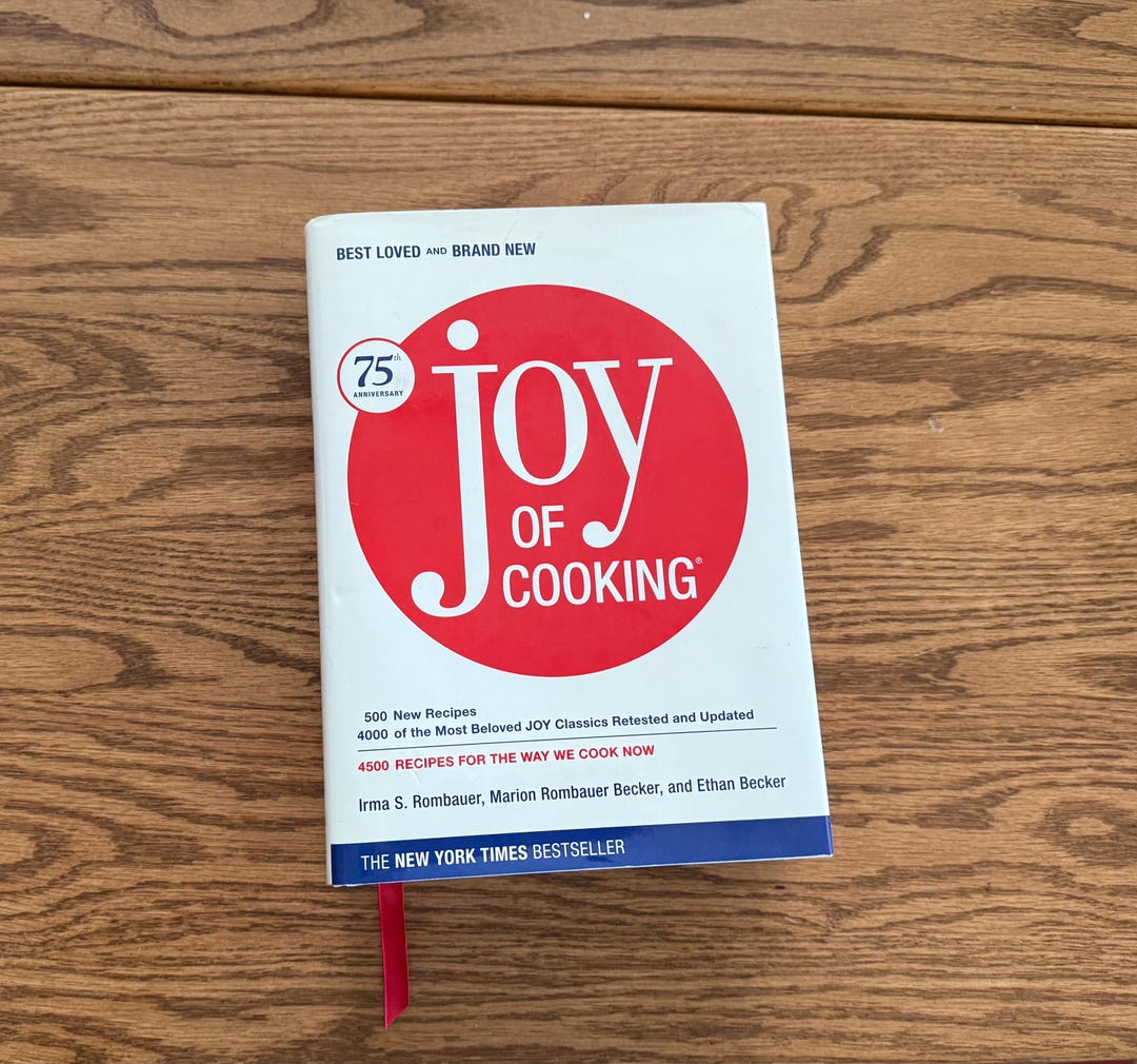 The Joy of Cooking 75th Anniversary Edition W Dust Jacket -wonderful ...