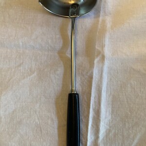 MCM Kitchen Utensils Ekco Ladle, Forged Meat Fork, Strainer Spoon, Chief Tea Strainer, Stainless ...