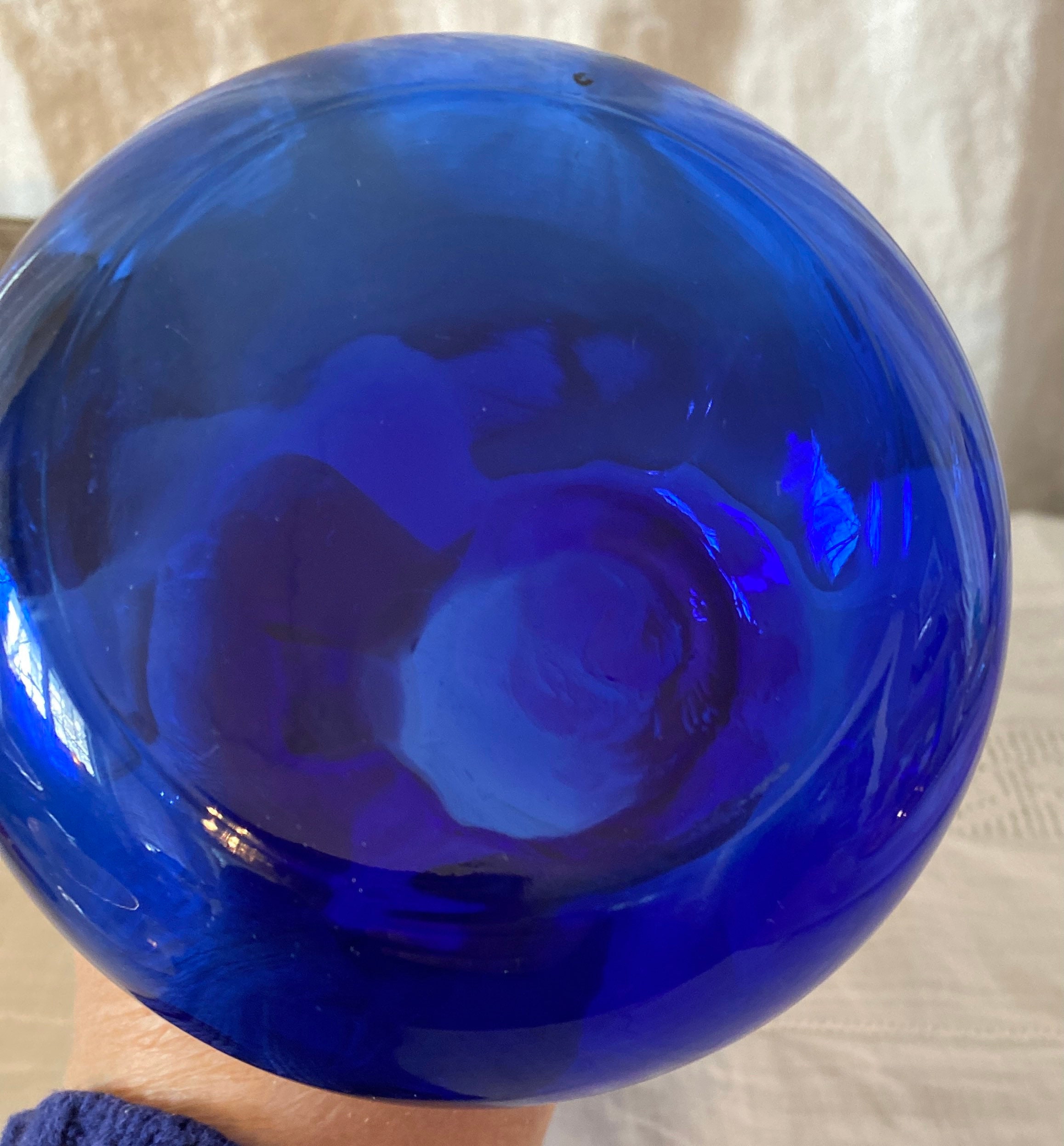 Vintage Cobalt Blue Hand Blown Glass Vase 8 tall | Etsy Vintage Cobalt Blue Hand Blown Glass Vase 8 tall | Etsy