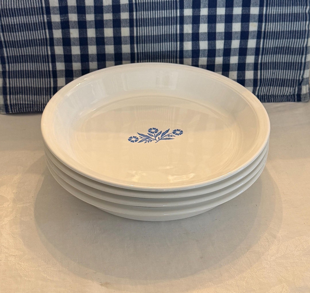 One Corning Ware Blue Cornflower 9” Pie Plate • 60's to 70's - Sold ...