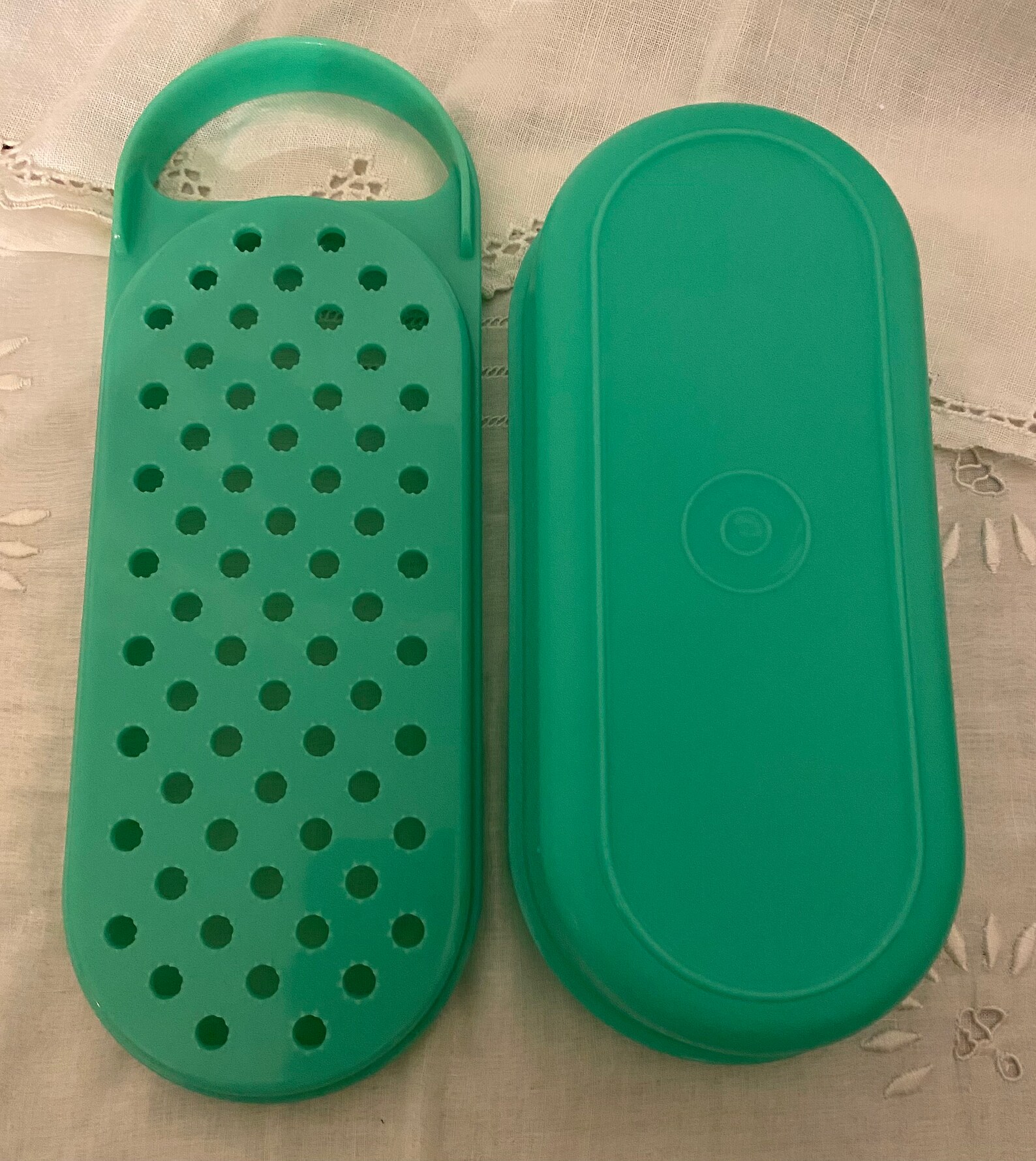 Tupperware Jadeite Cheese Grater 1374 1375 2 Piece Vintage - Etsy