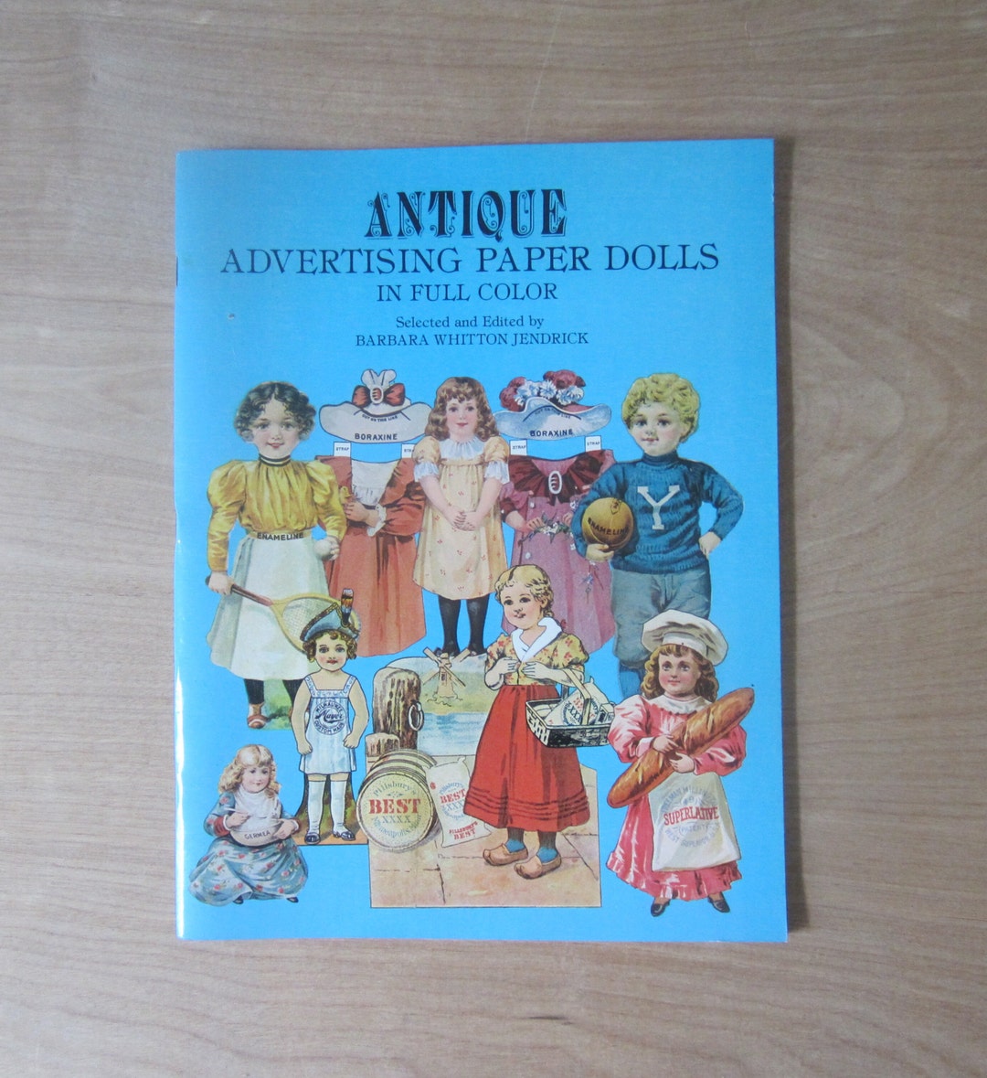 Antique Advertising Paper Dolls, Vintage Dover Publications ...