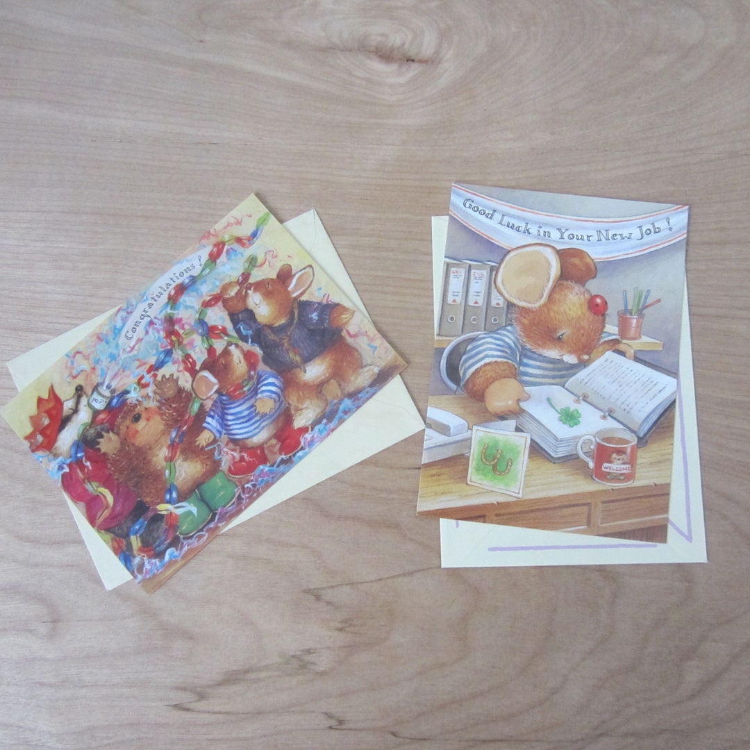 Greeting Cards, Congratulations, Good Luck in Your New Job, Gordon ...