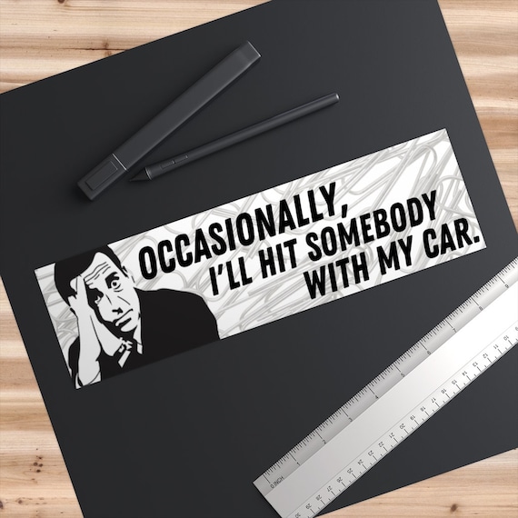 Michael Scott The Office Bumper Sticker | Etsy