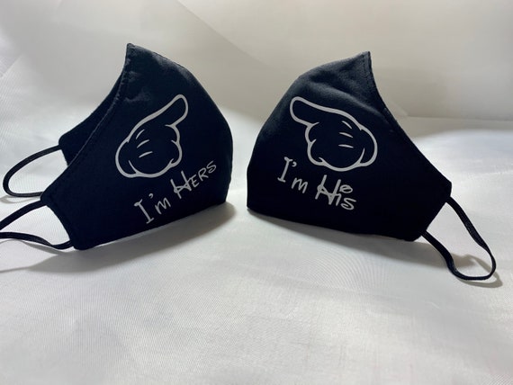 His and Hers Couple Face Mask | Etsy