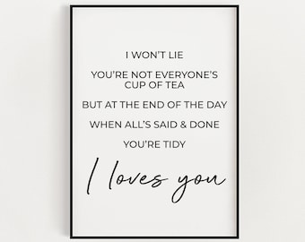 Nessa Tidy Quote - Etsy