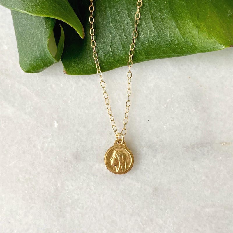 Mother Mary Gold Vermeil - Etsy