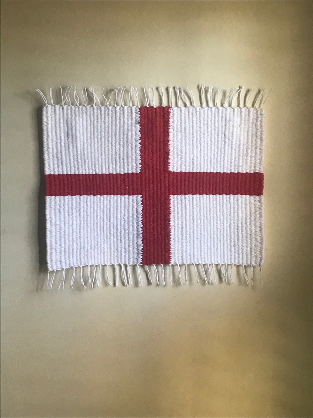Red Cross Wall Hanging - Etsy