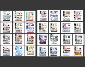 Nfl Teams Svg | Etsy