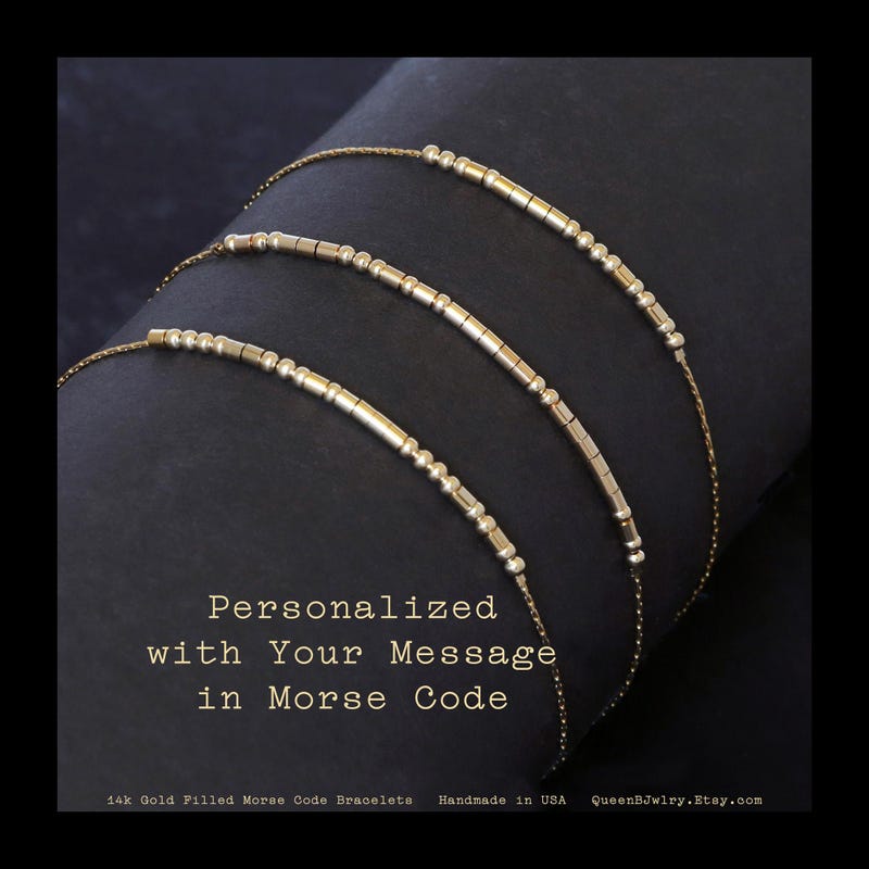 Trump Morse Code Bracelet - Etsy