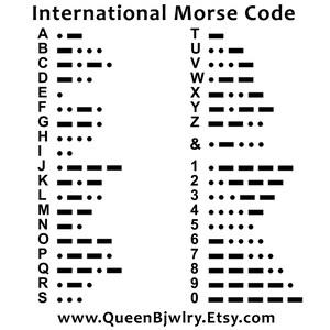 Morse Code Bracelet Custom Personalized Hidden Message Dainty Bracelet ...