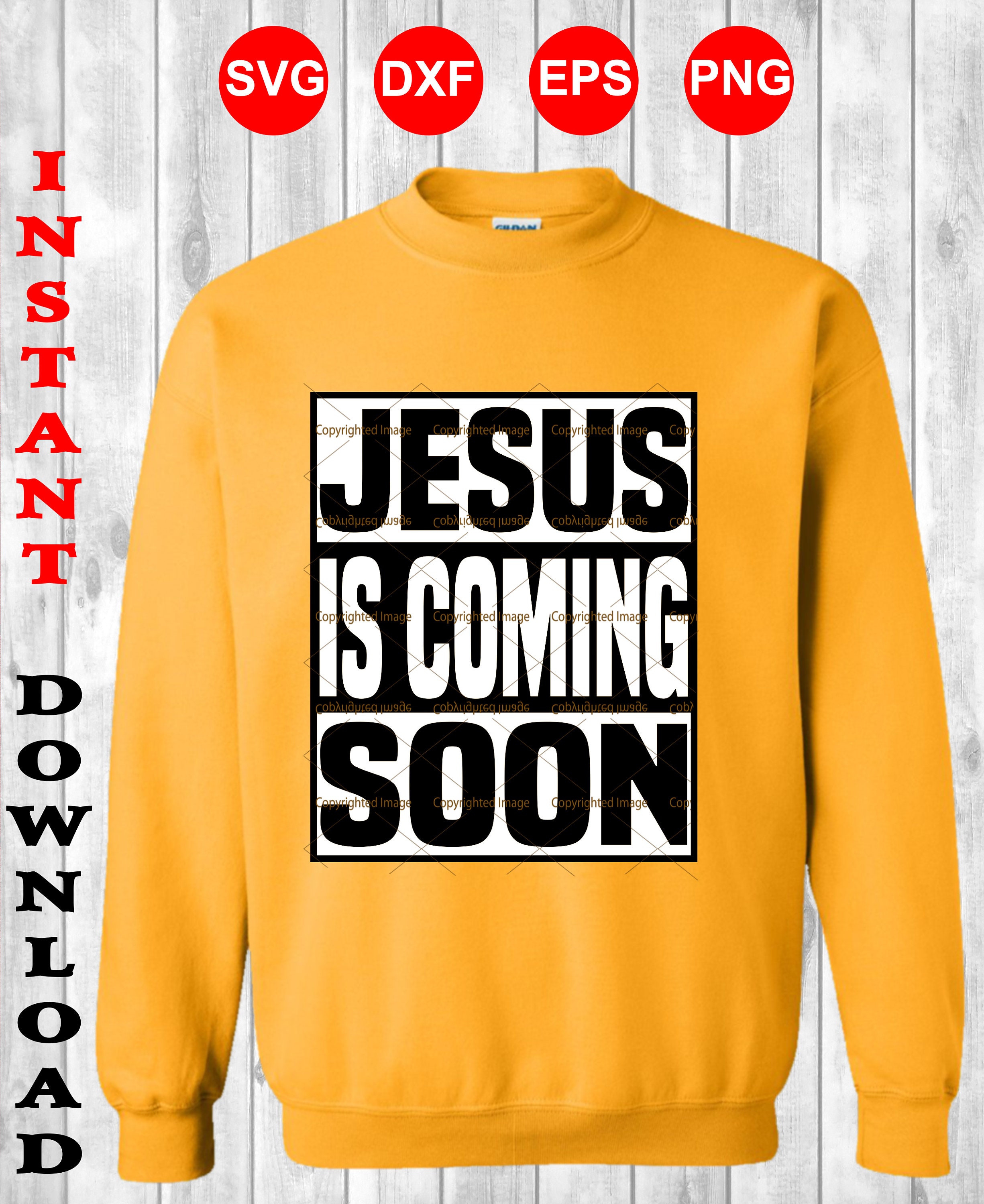 Keep Calm Jesus Is Coming Soon