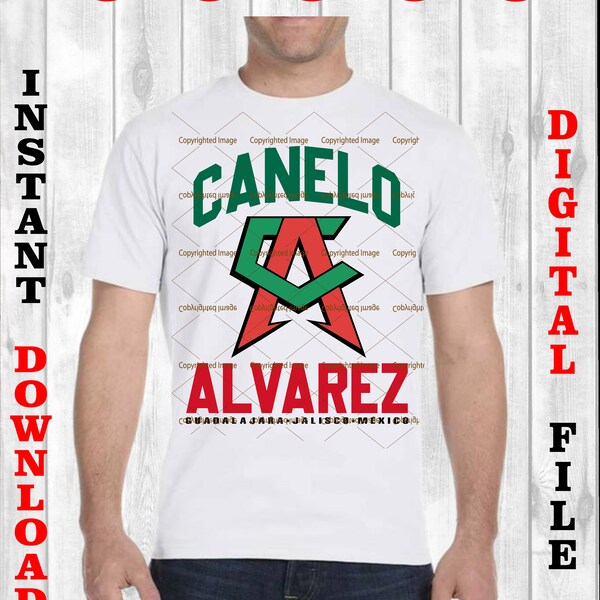 Canelo Alvarez Logo - Etsy