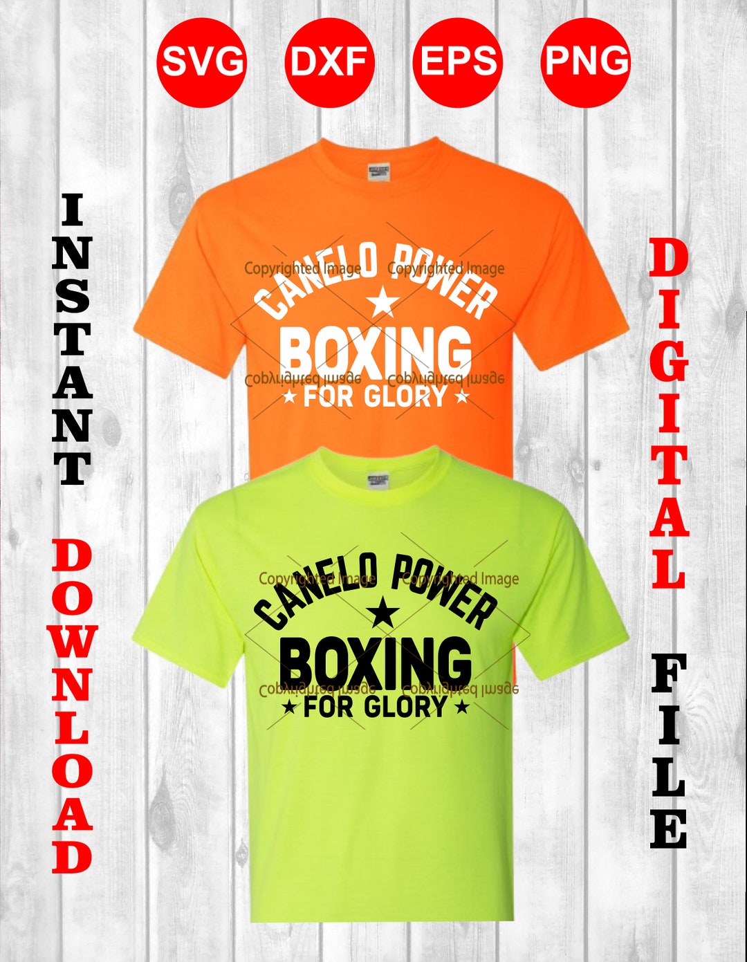 Canelo Power Boxing for Glory, Svg Cutting Files - Png File -clipart ...