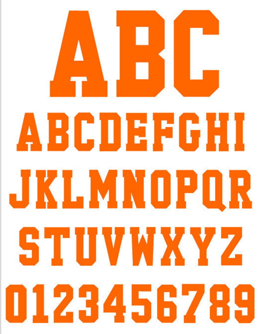 Font Sportswear Athletic Sport Font (truetype) Installable Font, for PC ...