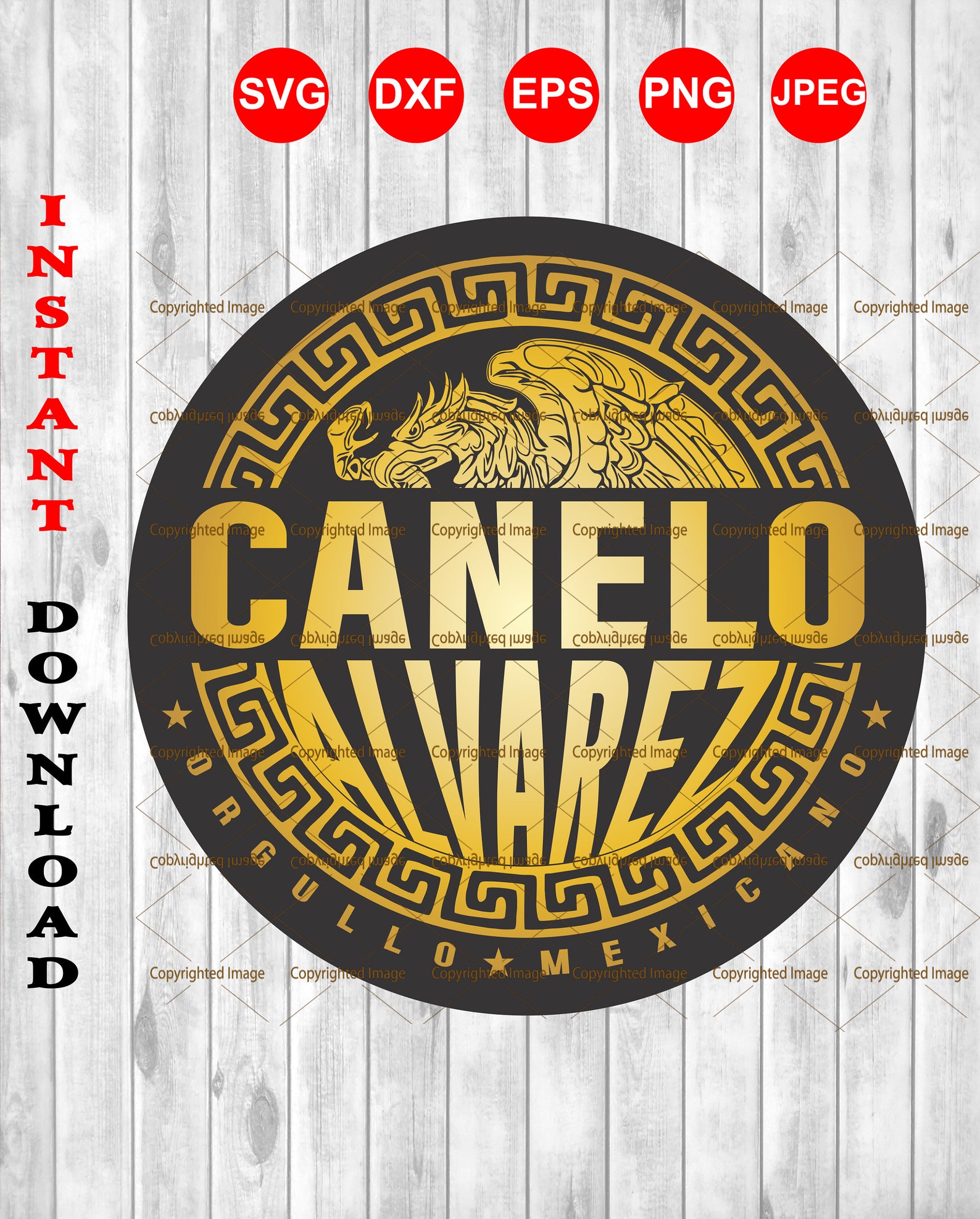 Canelo Alvarez Orgullo Mexicano, Svg Cutting Files - Png Clipart -EPS ...