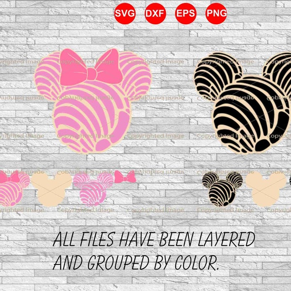 Mickey Mouse Concha - Etsy