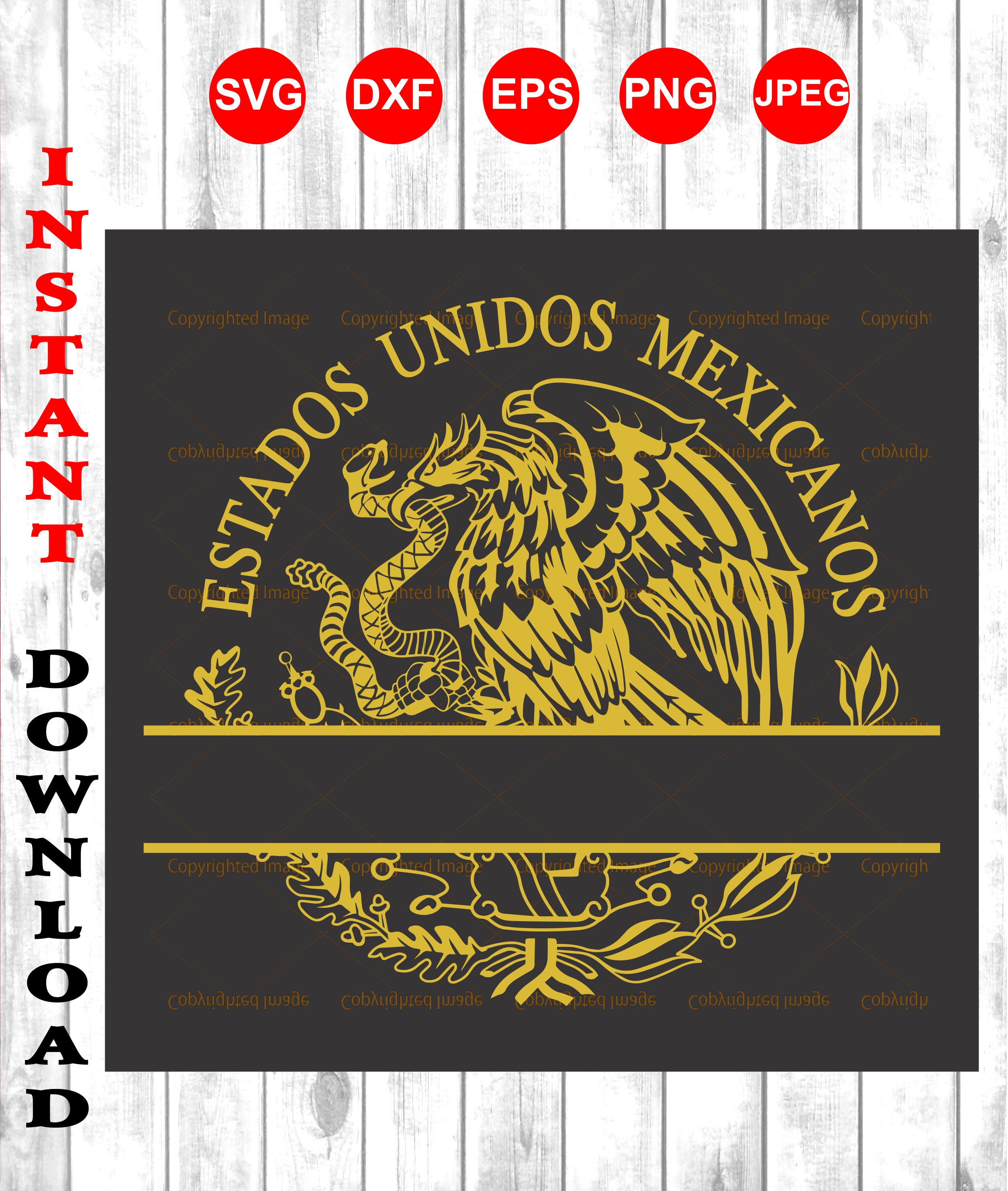 Escudo Nacional Mexicano Logo Vector Escudo Nacional De Mexico