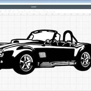 Ac-shelby-cobra Svg, Vector-classic-sport-silhouette-car-ac-shelby ...