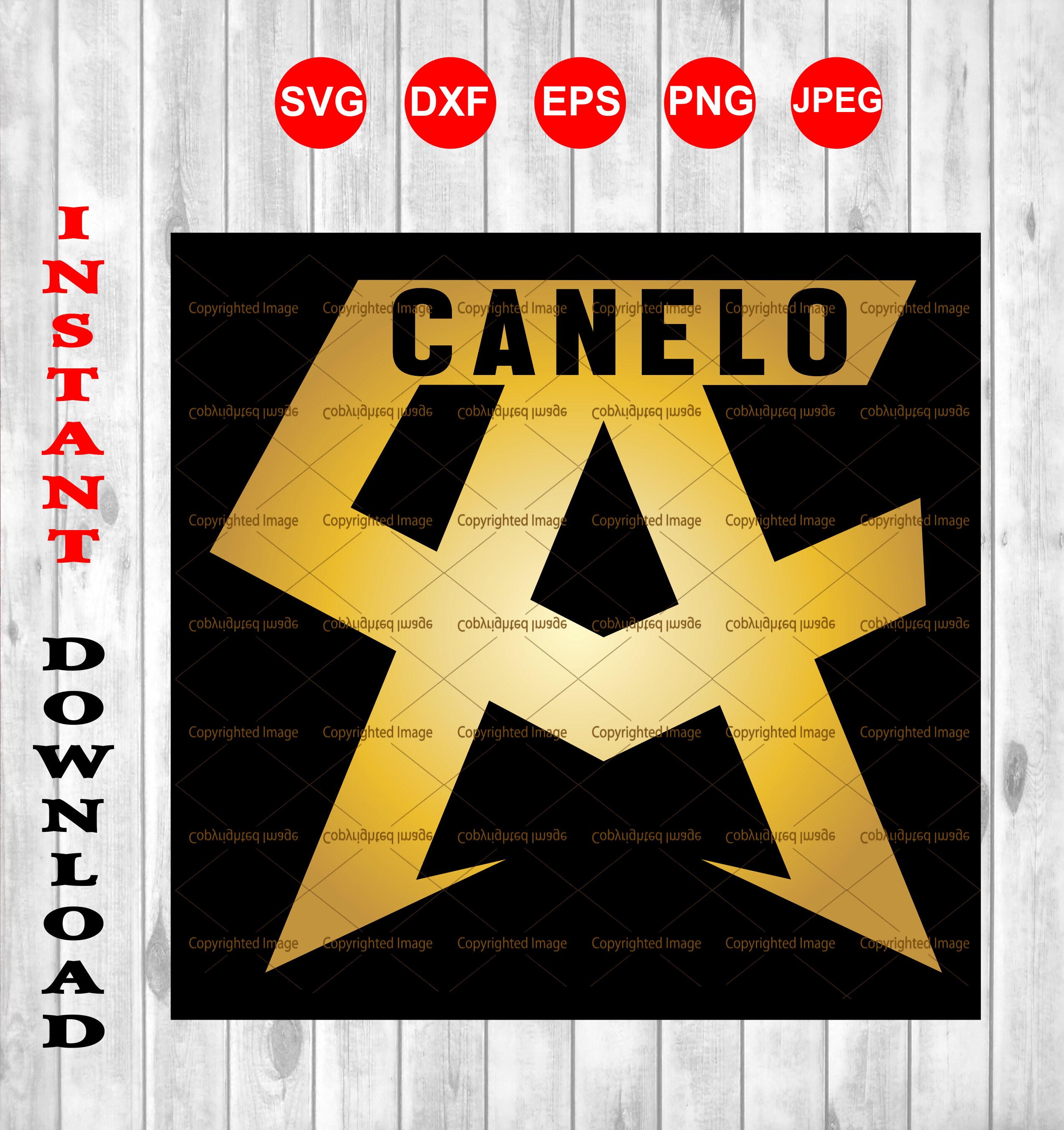 Canelo Alvarez, Svg Cutting Files - Png Clipart -EPS - Scalable Vector ...