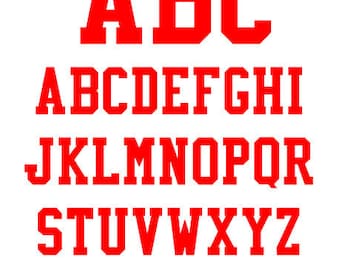 Pro Full Block Font - Etsy