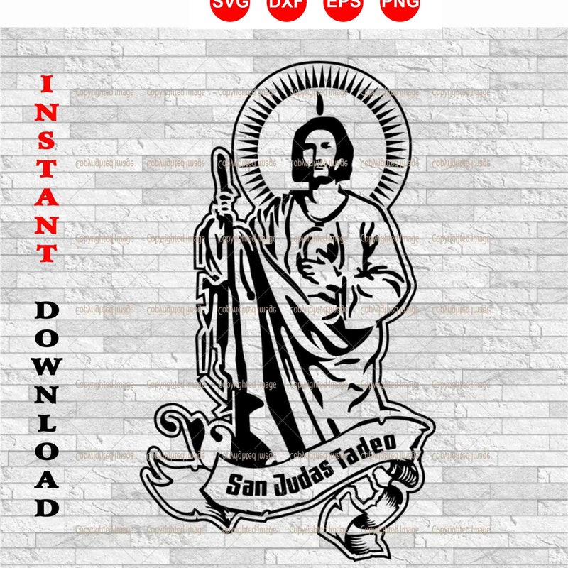 San Judas Vector - Etsy